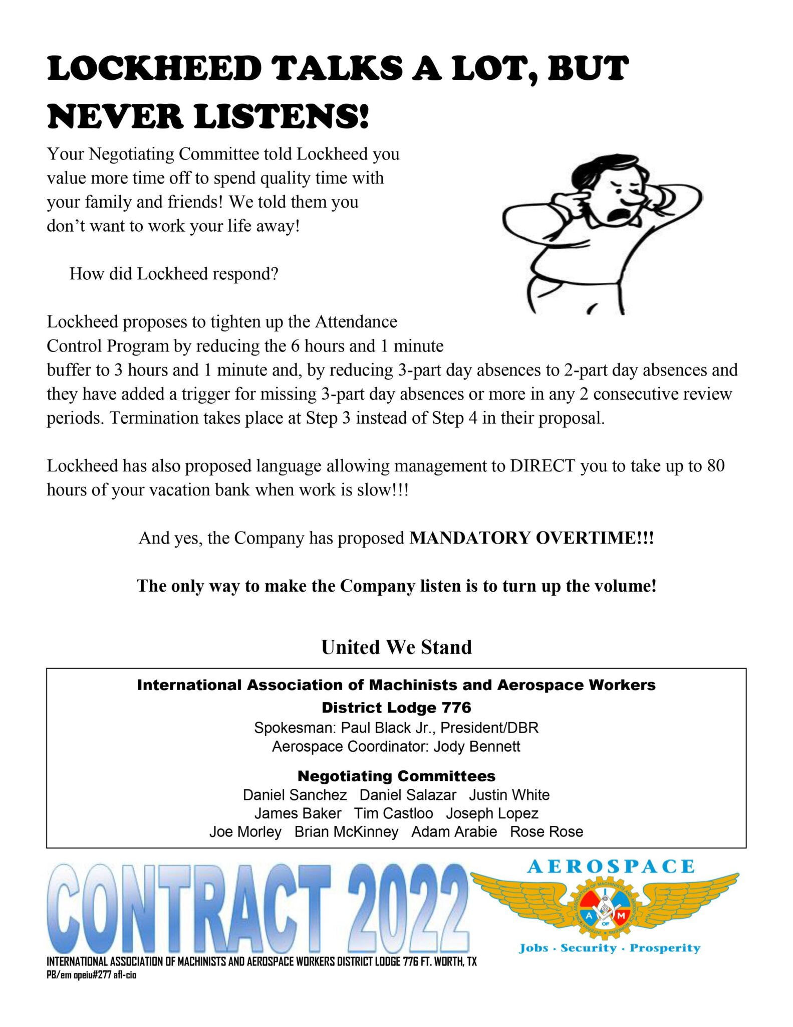 IAM District Lodge 776 – Fort Worth, Texas, USA