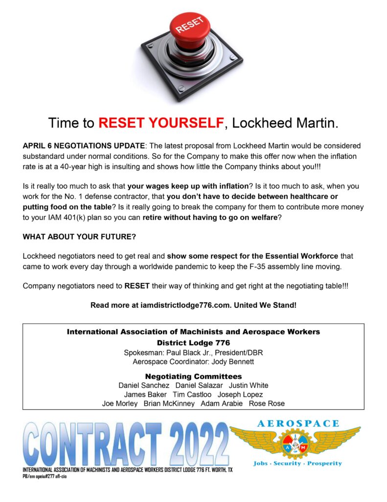 What Time Is It?? – IAM District 776