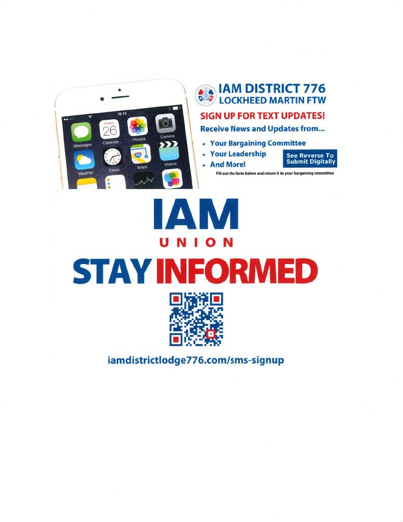 IAM District 776 – Fort Worth, Texas, USA